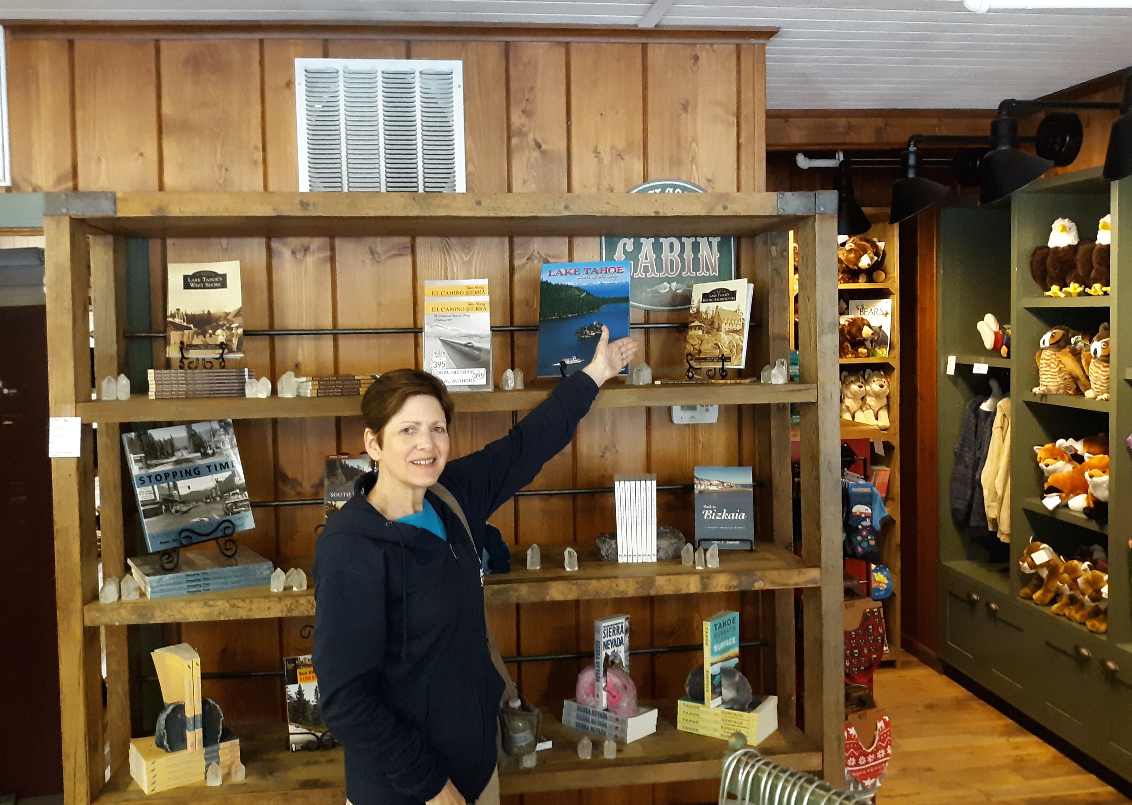 Taking a “Shelfie” at Zephyr Cove Resort, Lake Tahoe – Peter Mires